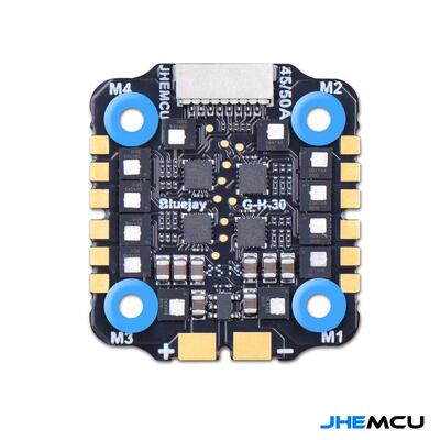 JHEMCU EM-45A 50A四合一电调BLUEJAY蓝鸟20*20MM DSHOT无刷电调