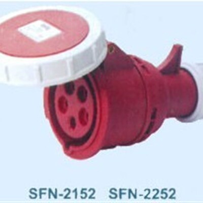 SFE上丰防水工业插座SFN-2252 32A 五极连接器 IP67 五芯插头插座