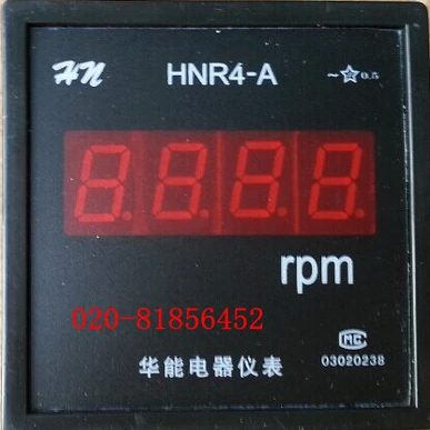 单相数显转速表HNR4-A 1500RPM  1800RPM DC10V 数显仪表 72X72