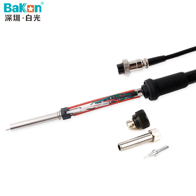 白光LF202电烙铁手柄BK2000A高频涡流焊台90W手柄VH90铁芯6孔焊笔