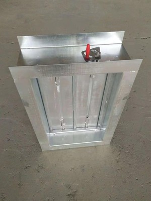 对开多页调节阀方形手动风量调节阀风管蝶阀管道不锈钢手动风阀