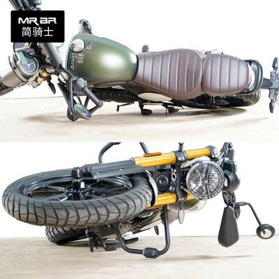 MRBR适配于 于凯旋scrambler400x护杠防摔杠speed竞技杠防护改装