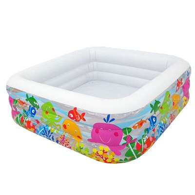 INTEX戏水池57471水族馆水池宝宝游泳池家庭泳池澡盆户外便携水池