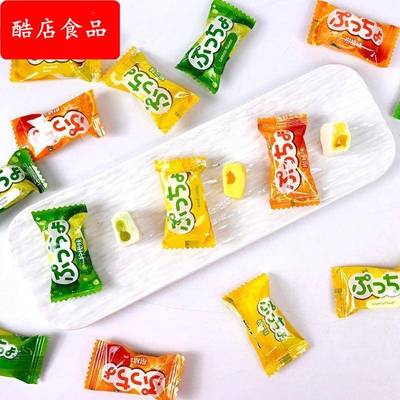 悠哈崽子糖UHA普超果汁夹心什锦软糖酸甜小袋装糖果日式水果糖果