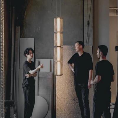 意大利COLUMN PENDANT餐厅吊灯设计师款别墅岛台书房一字长条吊灯
