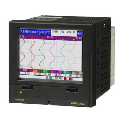 VM7000系列OHKURA大仓VM7006A1000无纸温度记录仪