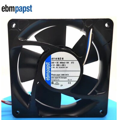 德国ebmpapst 4144N/2H 24V DC 460mA 11W 12038变频器散热风扇
