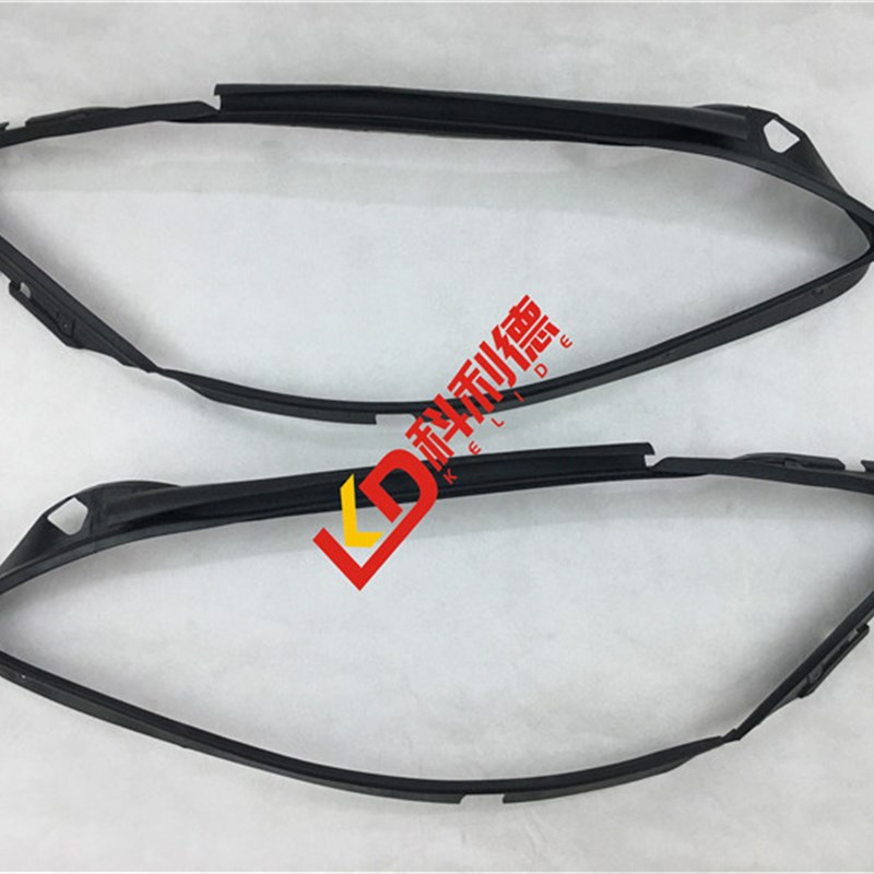 适用奔驰S级W221大灯密封条S300 S350 S400 S500 S600前照明灯眉