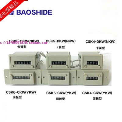 保仕德BAOSHIDE电磁计数器 CSK6-CKW CSK6-DKW CSK5-CKW CSK4-CKW