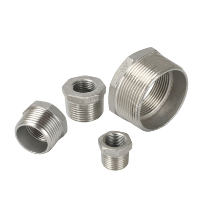 304不锈钢管件补心补芯内外丝接头4转6分1寸直接内接水暖配件变径