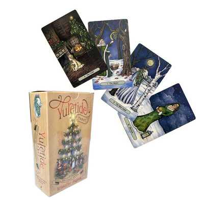 12X7 Yuletide Tarot  圣诞节塔罗牌  零售