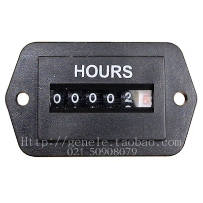 12V24VDC/220VAC计时表柴油发电机组计时器/记数器/计数表/累加式