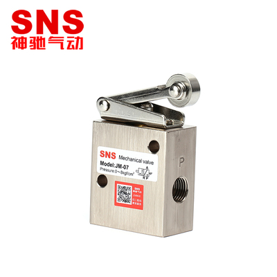 SNS神驰气动开关旋钮机械阀JM-05 JM-06 JM-06A JM-07 JM-07Y滚轮