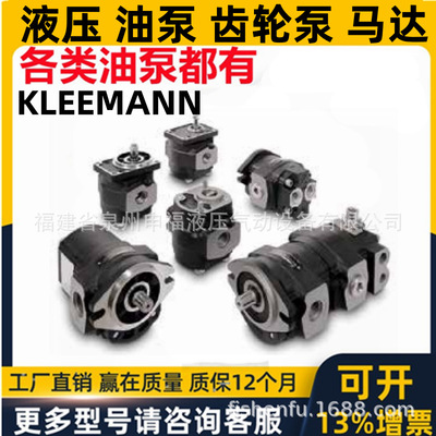 德国KLEEMANN液压齿轮泵油泵马达2360936  3626671铸铁挖机吊车泵