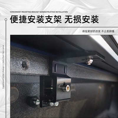 大通T70皮卡后箱盖改装大通T90BT60上汽牛魔王后货尾箱推拉卷帘盖
