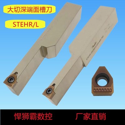 悍狮霸端面槽刀杆大切深端面槽刀STEHR2525,STEHL装TIGER08刀片