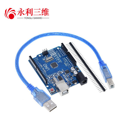 2021 UNO R3 开发板 电机驱动板 ATmega328P单片机改进版行家版本