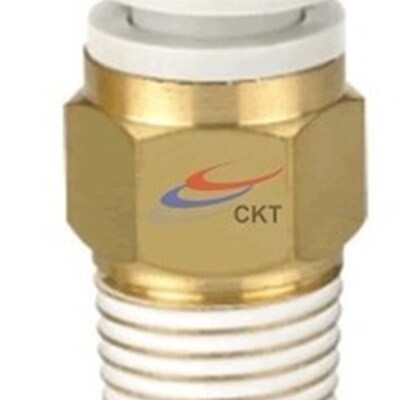 原装CKT快速接头 外螺直接头KQ2H12-03S 快插接头 代替SMC G3/8