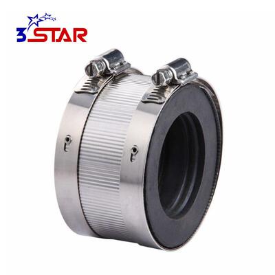 304不锈钢管束卡箍排水管PCV漏型D锈钢管束补抱箍YWW管夹管不束