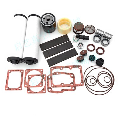 busch普旭真空泵ra0100f维修包密封垫 大修包排气阀 正品空气滤芯