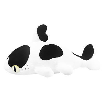【YOGIN幺了个n菁店铺】鲨猫奶牛鲨毛绒玩偶可爱公仔抱枕玩具