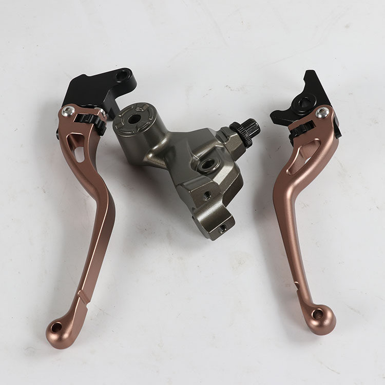 启典KD150-U/G1/U1/Z2左手把摇臂离合器右刹车手柄碟刹把镜座支架