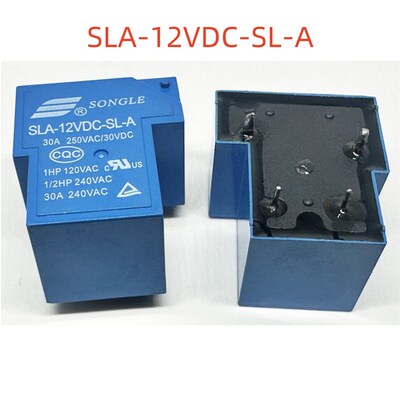 全新 4脚 30A 继电器 SLA-05VDC-SL-A SLA-12VDC-SL-A T90-1A-4P