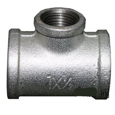 镀锌异径内丝三通 镀锌内螺纹变径三通DN15 20 25 32 40 50 65 80