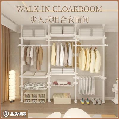 加挂厚衣架组装简易架子卧落地衣帽间室顶天立地架衣架AL102295衣