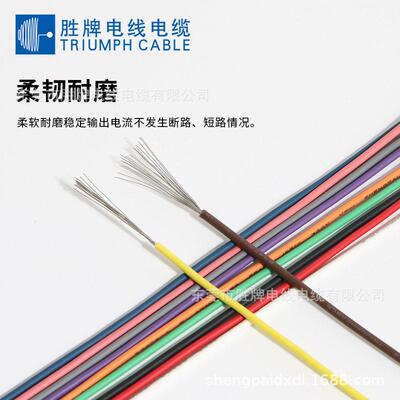 UL3266-8AWG无卤交联难燃PE线环保无卤电子线8.36平方绝缘芯线