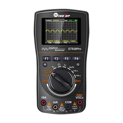 TOOLTOP ET828Pro 数字示波器6000计数万用表50Msps采样率多功能