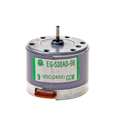 9VDC530AD9B小电机发电机老式怀旧录音机磁带小型电机马达CCW反转