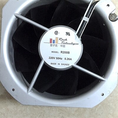 原装R200B 225*225*80MM AC220V 50HZ 0.26A 雷子克轴流风机22580