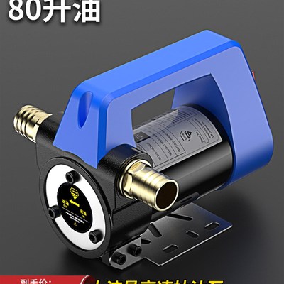 盛牌电动抽油泵12V24V220V柴油泵小型抽油机自吸泵加油机加油神器
