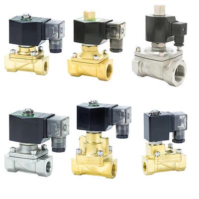 高温PU220A高压SPU220AV电磁阀PU225AN不锈钢S水阀H 3/4/6分1.2寸