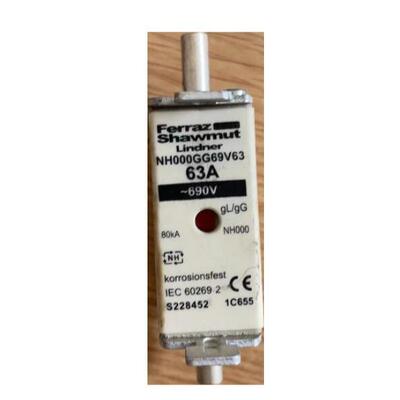 Ferraz快速熔断器NH000GG50V35-0 NH00GG69V125-0 H000GG50V160