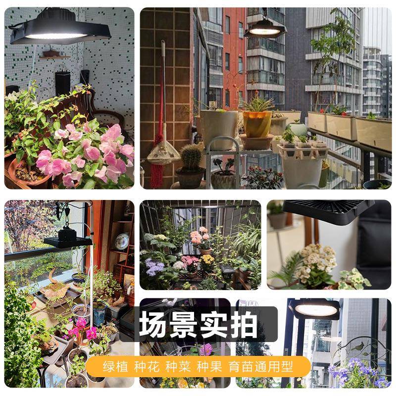 植物补l光灯大棚绿室内阳植台花卉蔬菜月季RFL兰花仿太阳光ed生长