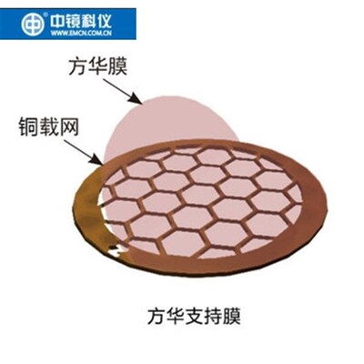 中镜科仪100枚装无碳方华膜FORMVAR方华膜 TEM载网支持膜