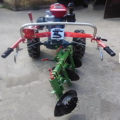 柴手扶拖油拉机耕园地机FAJ田管理机厂生产松家土犁地机