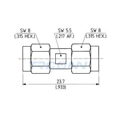 装现货032_SMA-50--原1/111NE射CCM频转接器26401512灏讯suhner