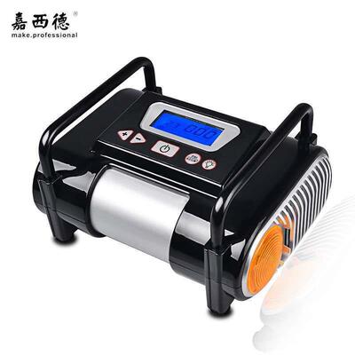 嘉西德3900智预设胎能压车载充气泵12V便74048携式车汽用轮胎打气