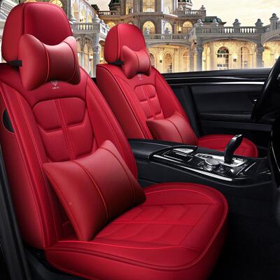 1新汽车坐垫全包围皮革四车款季2垫五座121415B小座椅垫厂家