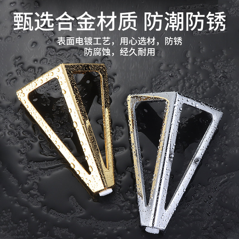 强力承重不锈钢柜脚茶几沙发脚桌子腿电视柜床头柜金属家具支撑脚