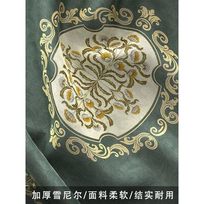 M餐桌F765HHM6餐椅套罩套装家餐套座椅桌椅套防水美式桌用布赵之O