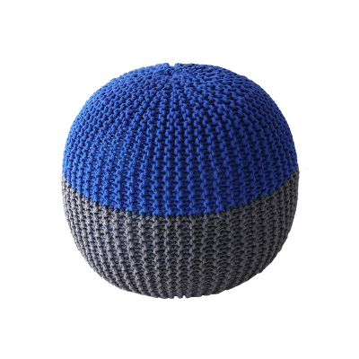 全棉编织蒲团g手工拼色圆墩可拆洗可定制坐墩榻榻米坐垫客厅搁脚