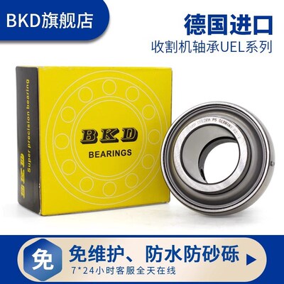 德国BKD进口外球面带偏心紧固套轴承UEL 201 202 203 204 205 206