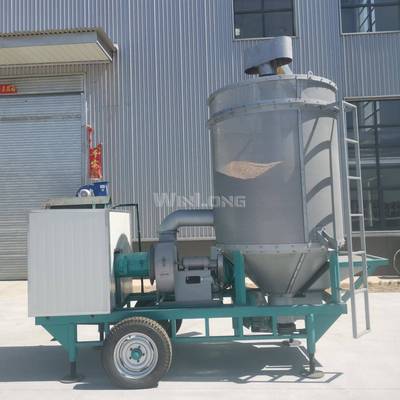 农花用高湿稻谷玉水米稻防潮烘干设备中小型SXB动式粮食移生烘干