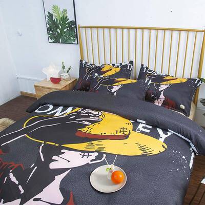 套亚马逊境欧美跨床上用品航海四王系列被套WSI床笠件款季款