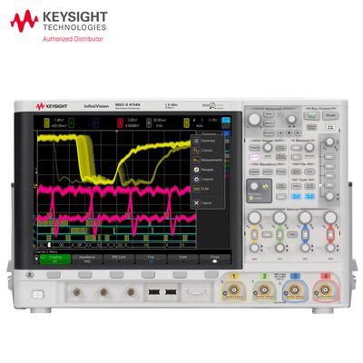是德 MSOX4154A混合信号示波器 1.5 GHz 4模拟通道 16数字通道