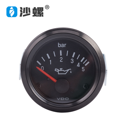 柴油发电机组VDO仪表康明斯油压表0-5bar指针式机油压力表传感器